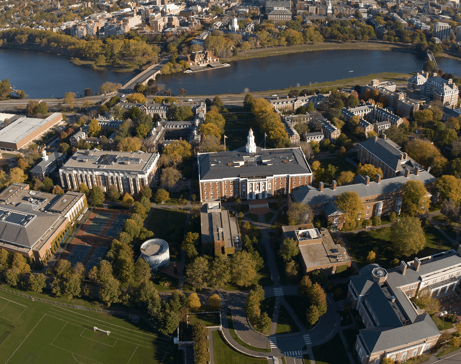 Harvard Campus from above - Terry Bandy